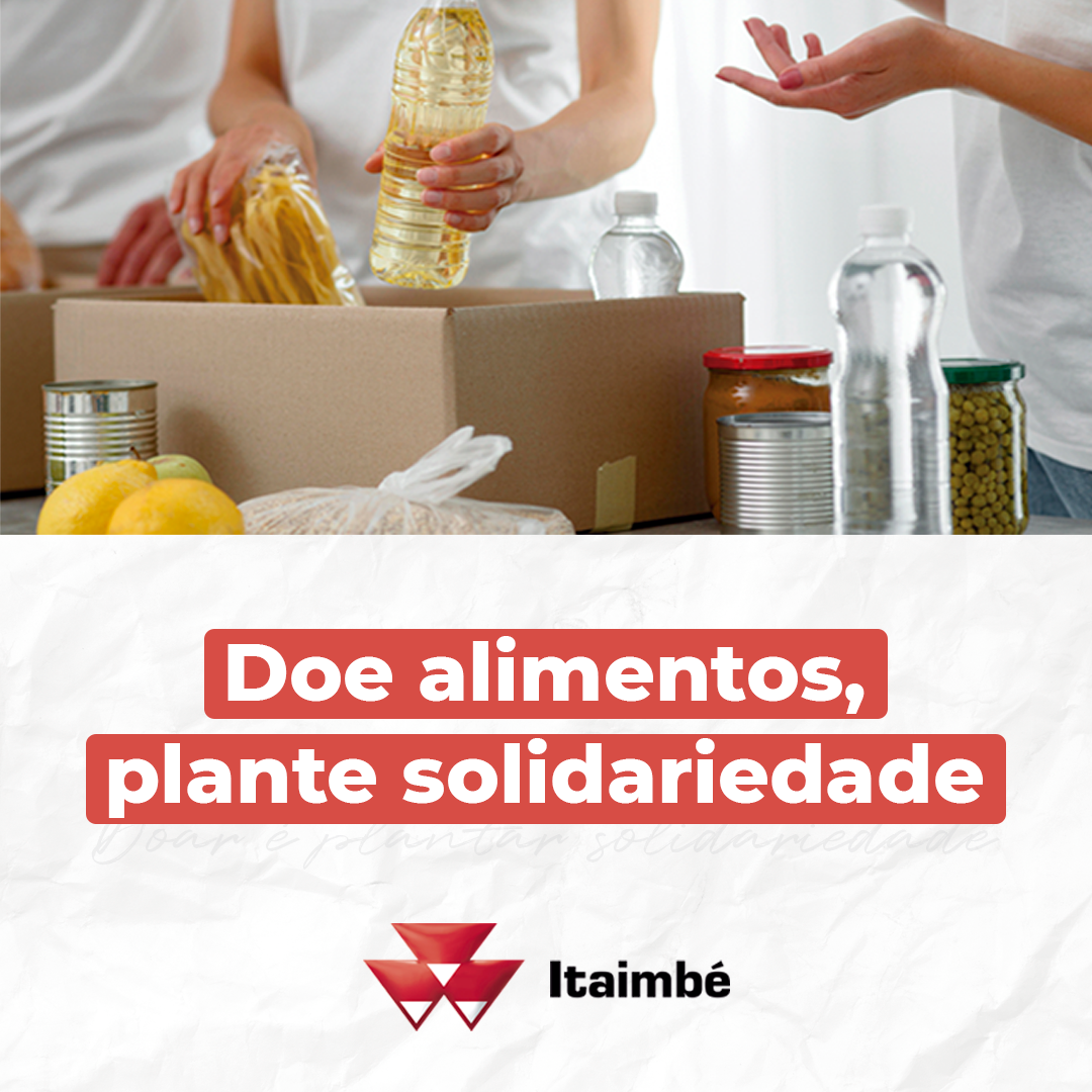 Itaimbé Máquinas realizou Campanha de arrecadação de alimentos para ... Itaimbé Máquinas realizou Campanha de arrecadação de alimentos para ...